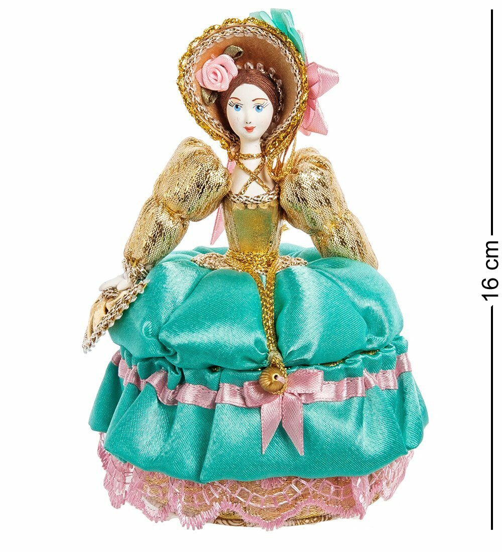 Кукла-шкатулка 'Дама с веером'