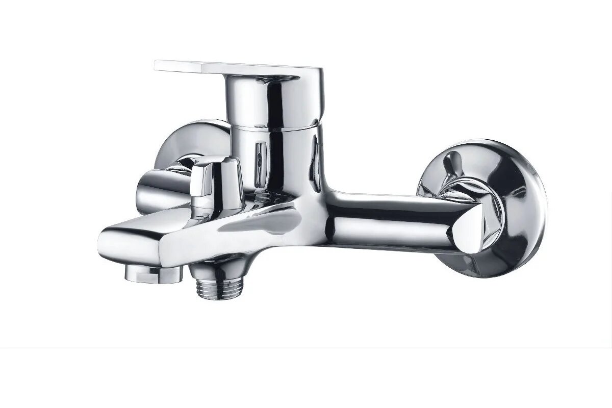 РМС смеситель для ванны SL132-009E однорычажный с керамическим картриджем, хром