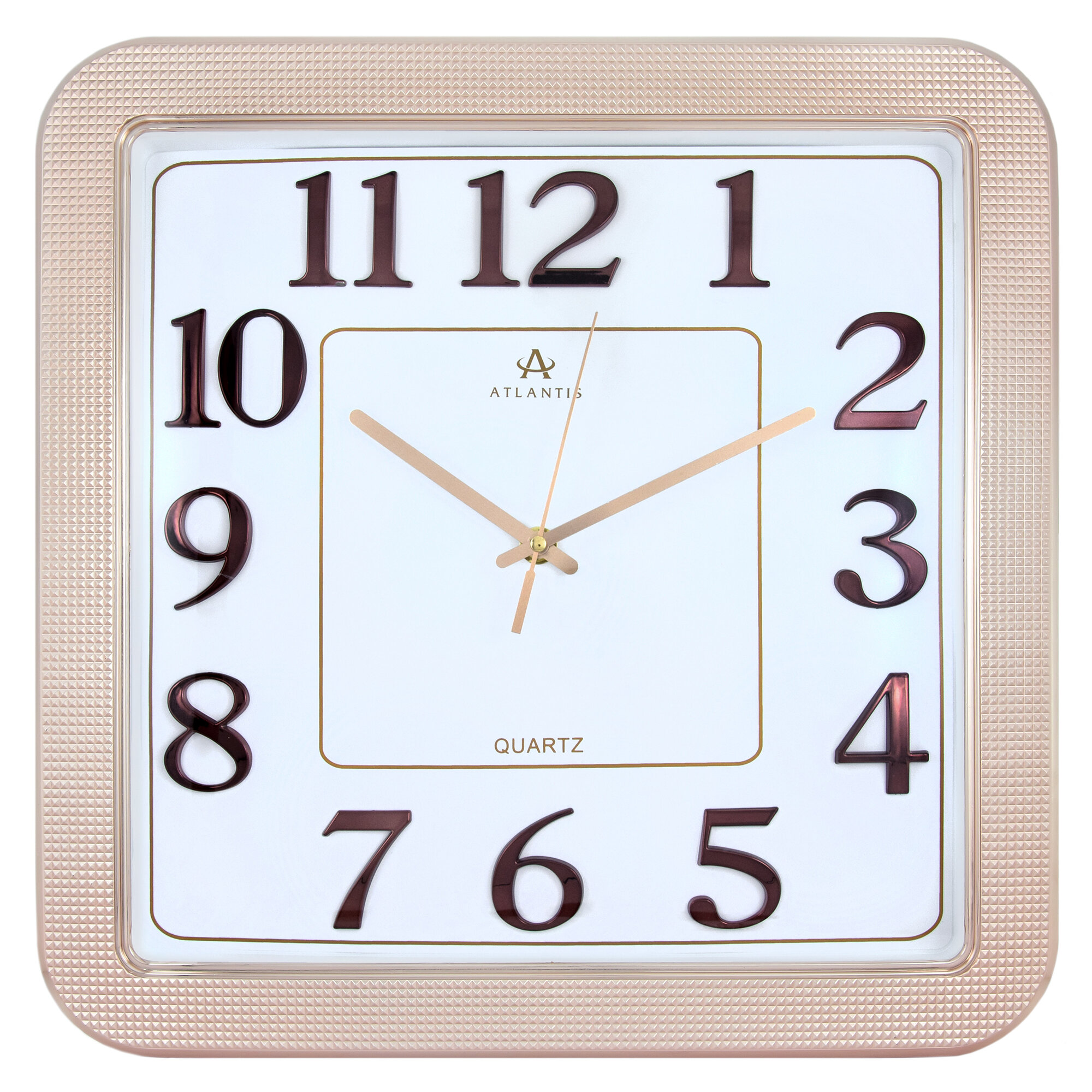 Часы настенные Atlantis TLD-3660 rose gold