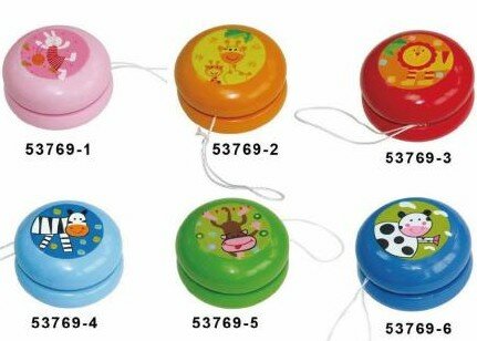 Игрушка "Йо-йо" зверята (дисплей 12 шт)