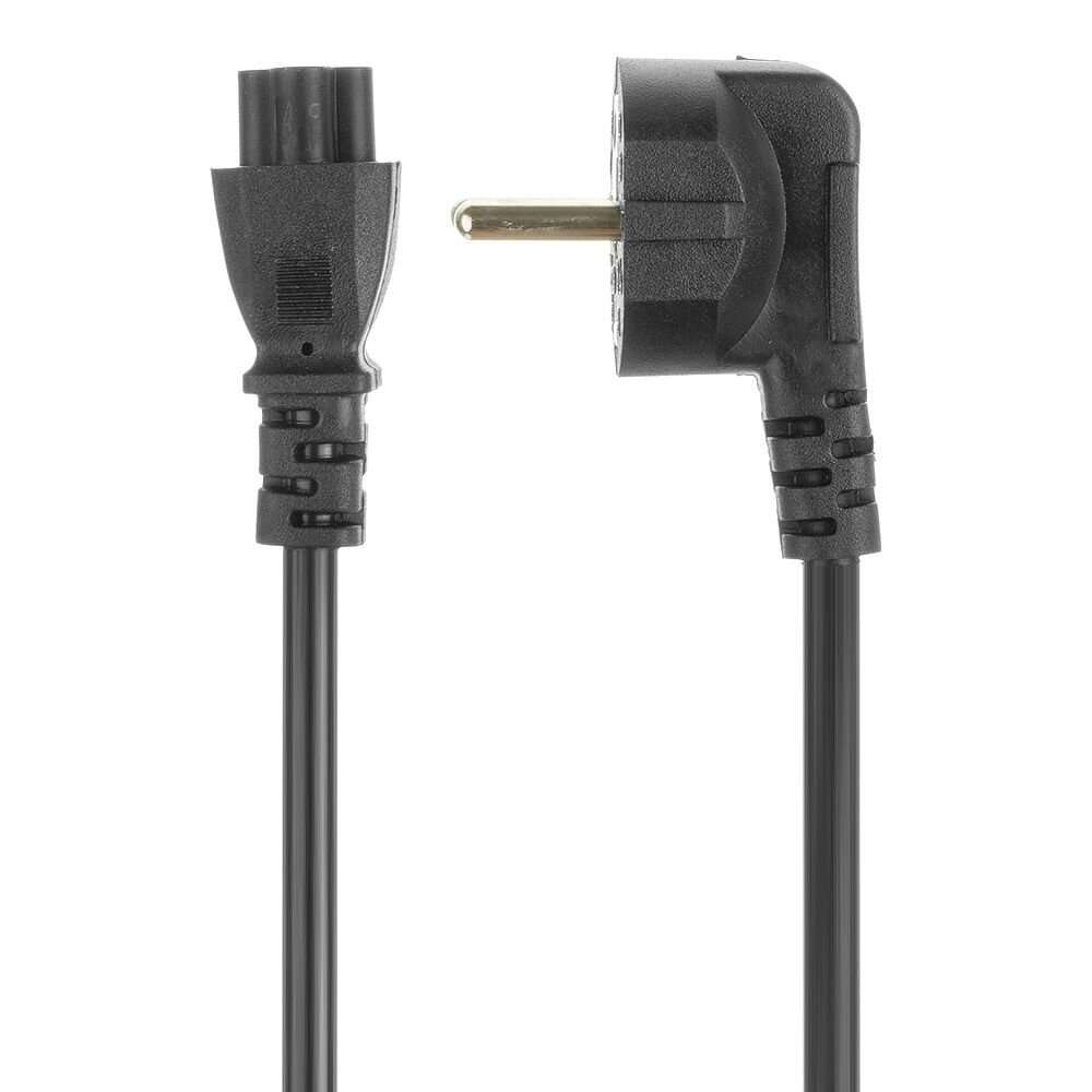 Шнур сетевой 1.1 м, IEC C12 (для ноутбуков/разъем тройной круглые контакты)