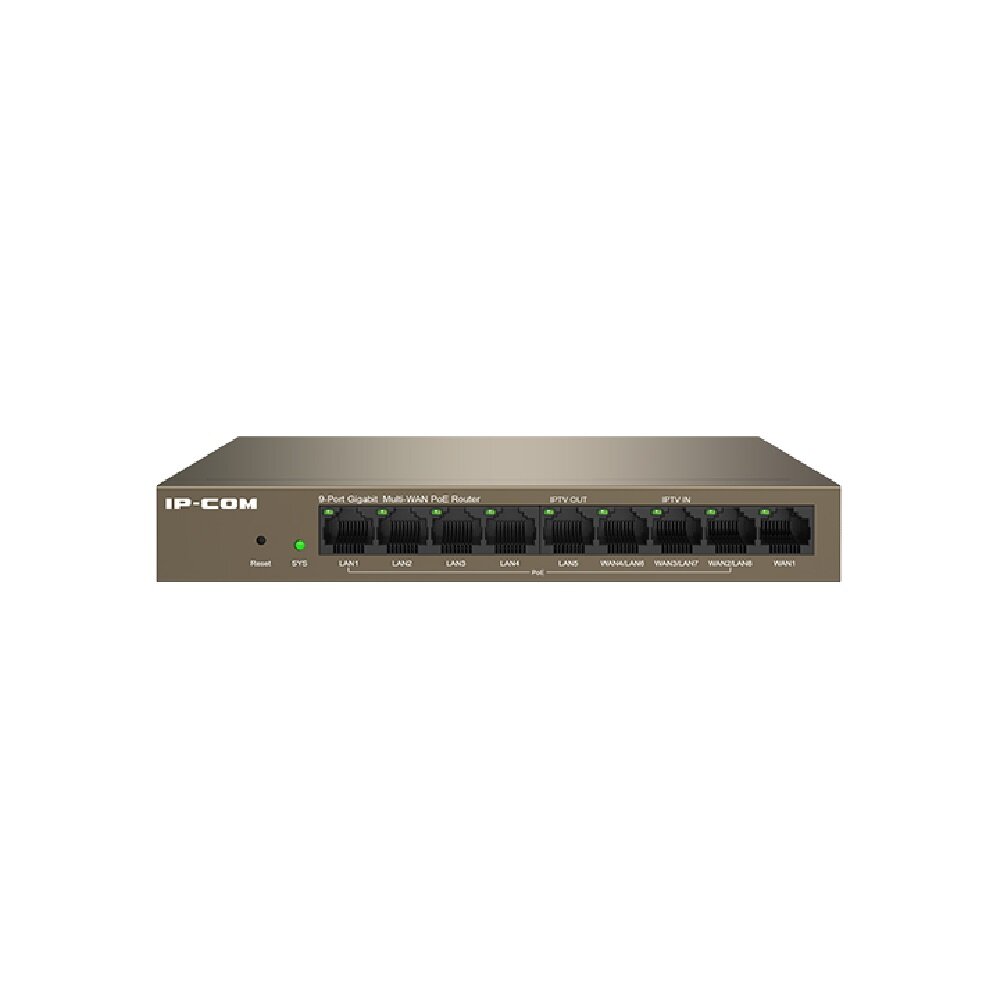 PoE-маршрутизатор IP-COM M20-8G-POE, 9-портовый, гигабитный