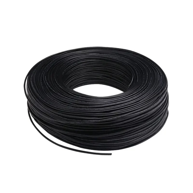 Черный экранированный кабель для наушников 26AWG, 10 метров