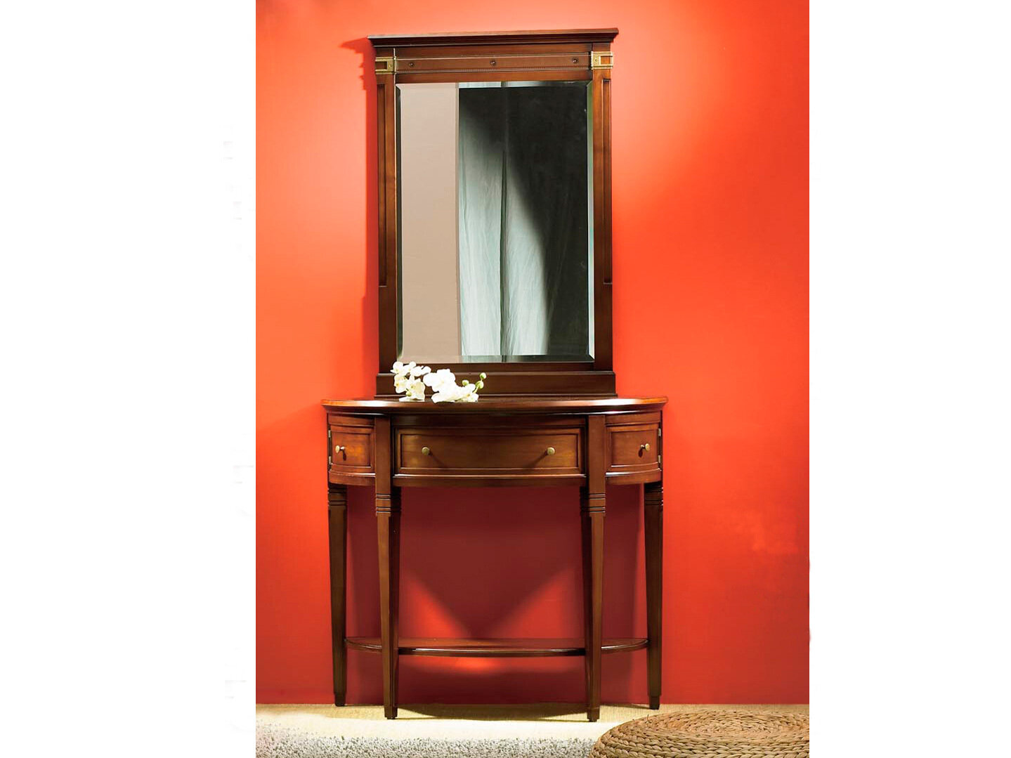 Консоль классика в английском стиле, из дерева