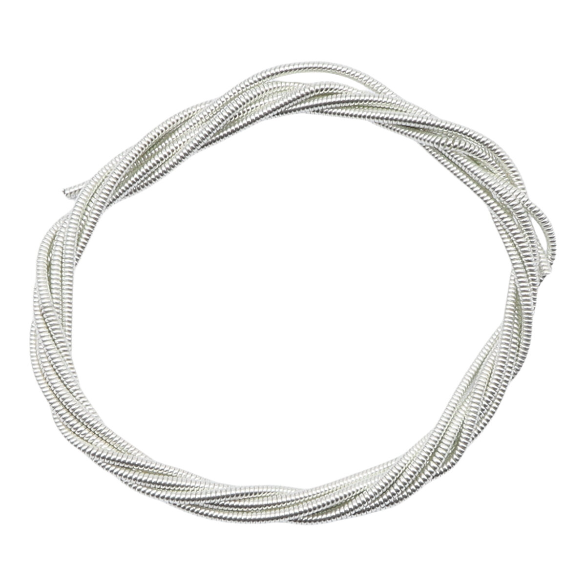 Канитель для вышивания жесткая, 1,2 мм, 5 г (± 0,1 г), Astra&Craft (серебро)