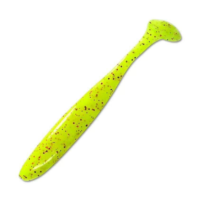 Силиконовая приманка Keitech Easy Shiner 3 PAL 01 Chartreuse red flake