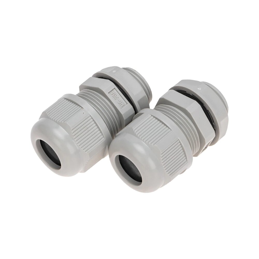 Кабельный ввод REXANT MG-20 (14-9 мм) серый 2 шт