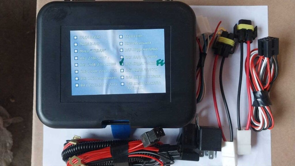 Проводка противотуманных фар для а/м ВАЗ 2190 FL