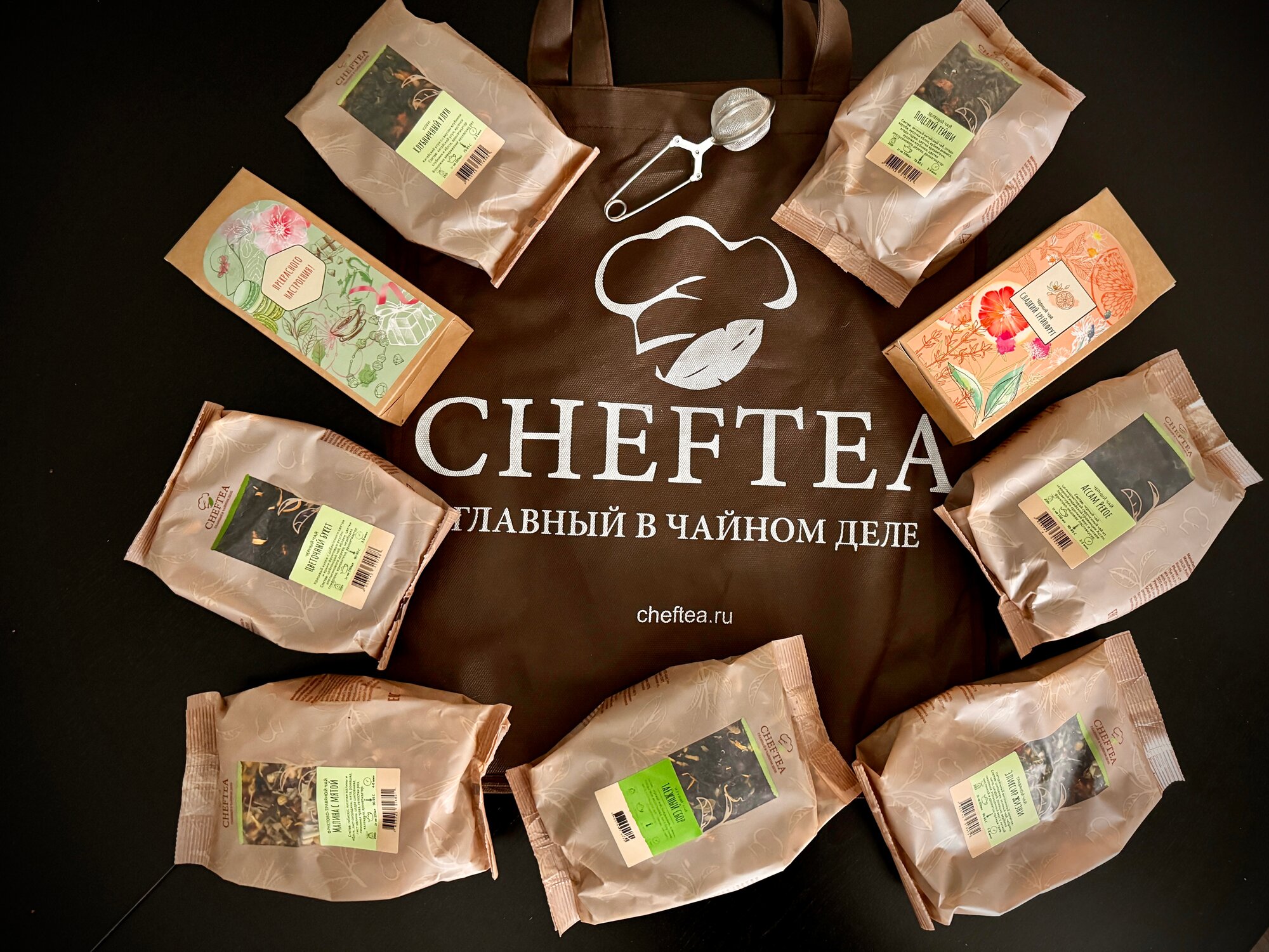 Подарочный чайный набор Годовой запас чая 1550г