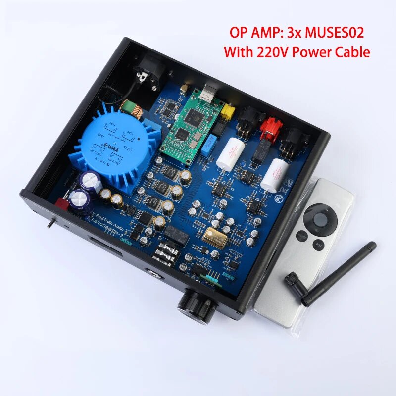 Rod Rain Audio DA10 Аудиодекодер Bluetooth 220V MUSES02