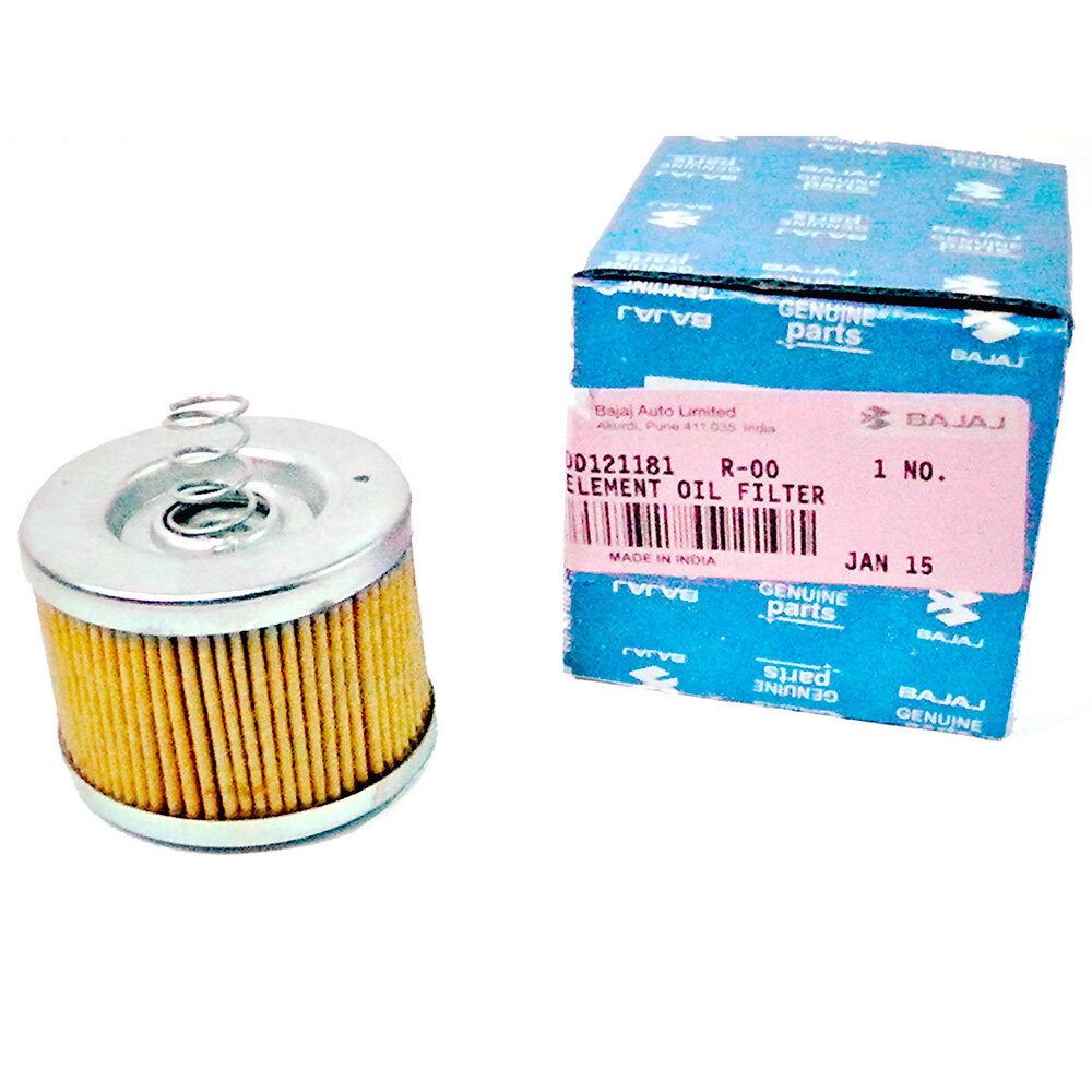 Фильтр масляный BAJAJ Boxer/Vikrant (с клапаном) DD121181