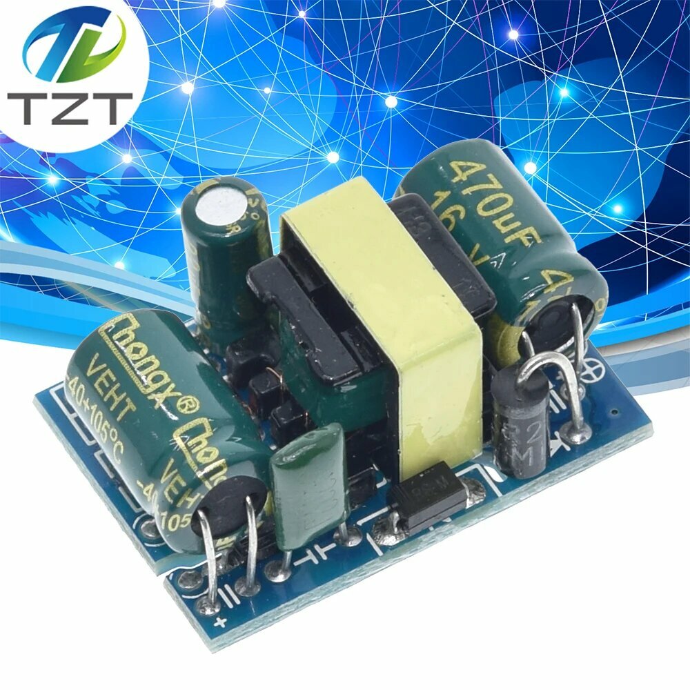 TZT AC-DC 12 В 450 мА 5 Вт понижающий преобразователь понижающий модуль для Arduino DIY KIT