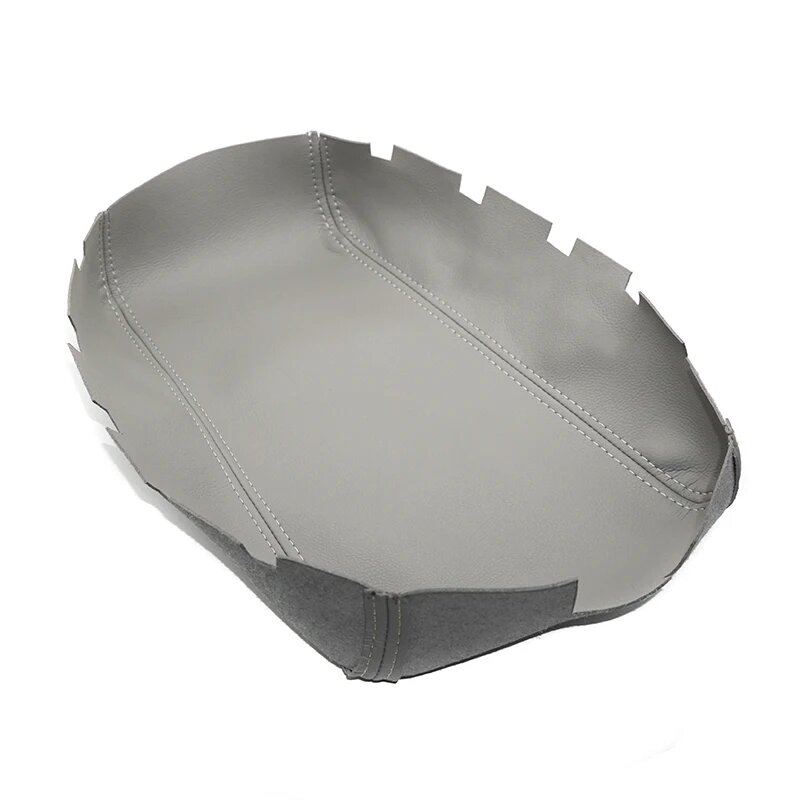Автомобильные аксессуары интерьер Крышка центральной консоли подлокотник коробка кожаная крышка Gray