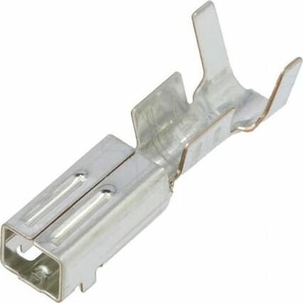 Контакт JST SVF-61T-P2.0 "мама" 14AWG-20AWG луженые обжим на провод 6,2мм 1шт