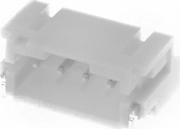 Разъем JST S4B-PH-SM4-TB(LF)(SN) типа провод плата угловой 2 мм 4 контактов Штыревой Разъем Серия PH поверхностный монтаж 1 шт