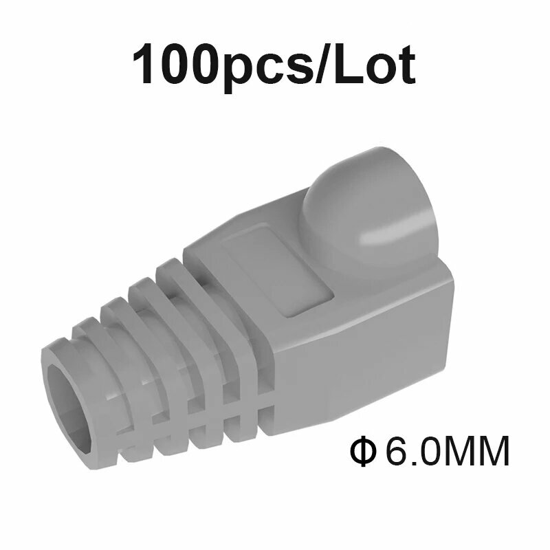 Заглушки RJ-45 Grey 6.0mm 100pcs