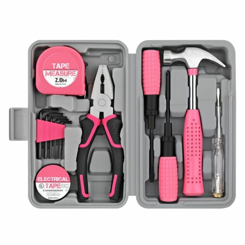 Многофункциональная отвертка для домашнего использования, электрическая лента, молоток, плоскогубцы, тестер, бытовой комбинированный ящик инструментов, набор