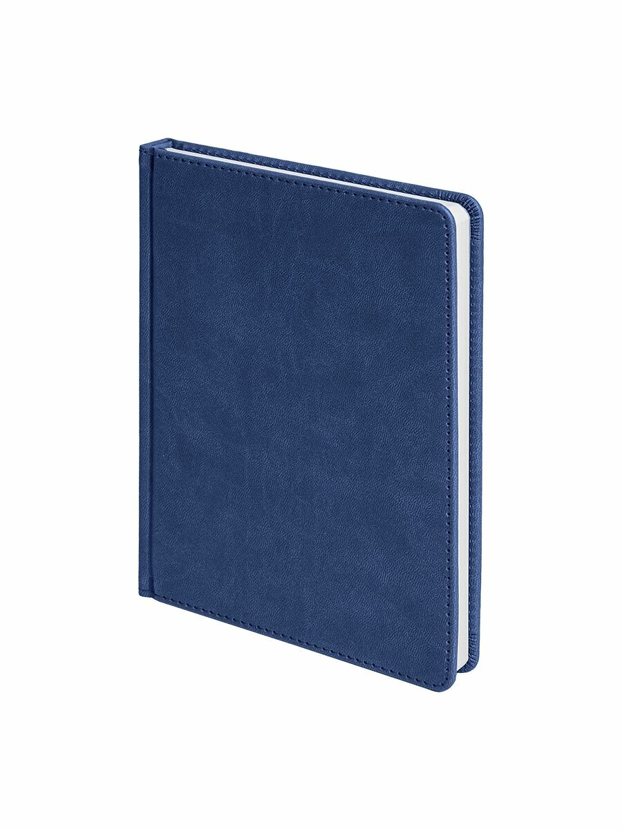 Ежедневник-планер учителя (планинг), записная книжка, блокнот недатированный Bliss, А5, темно-синий, белый блок, без обреза