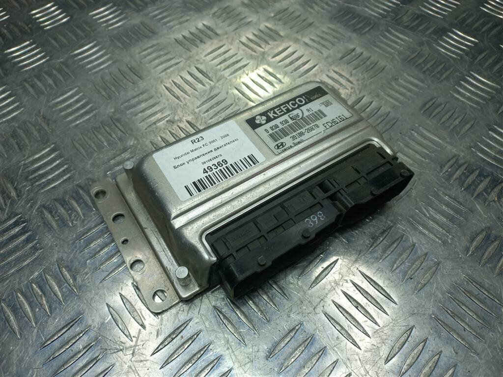 Блок управления двигателем Б/У для Hyundai MATRIX I (2001—2005) 3910826870