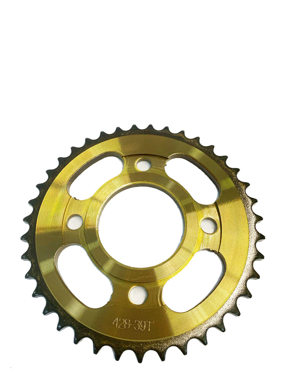 Звезда ведомая 428-41Т внутренний диаметр 58mm / 4x63mm CG, CB-125/250cc (штамповка, индукционная закалка зуба)