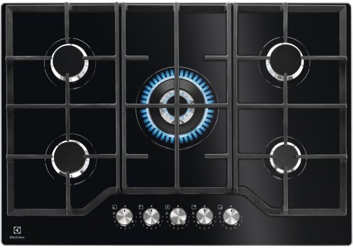 Газовая варочная поверхность Electrolux KGG75362K черный