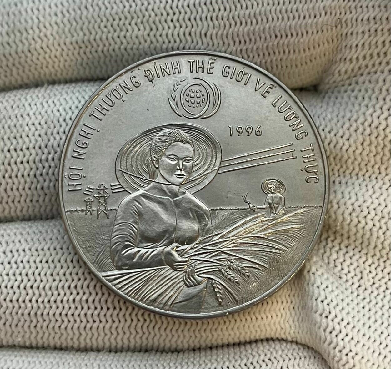 Вьетнам 10 донг 1996 года Международный продовольственный саммит