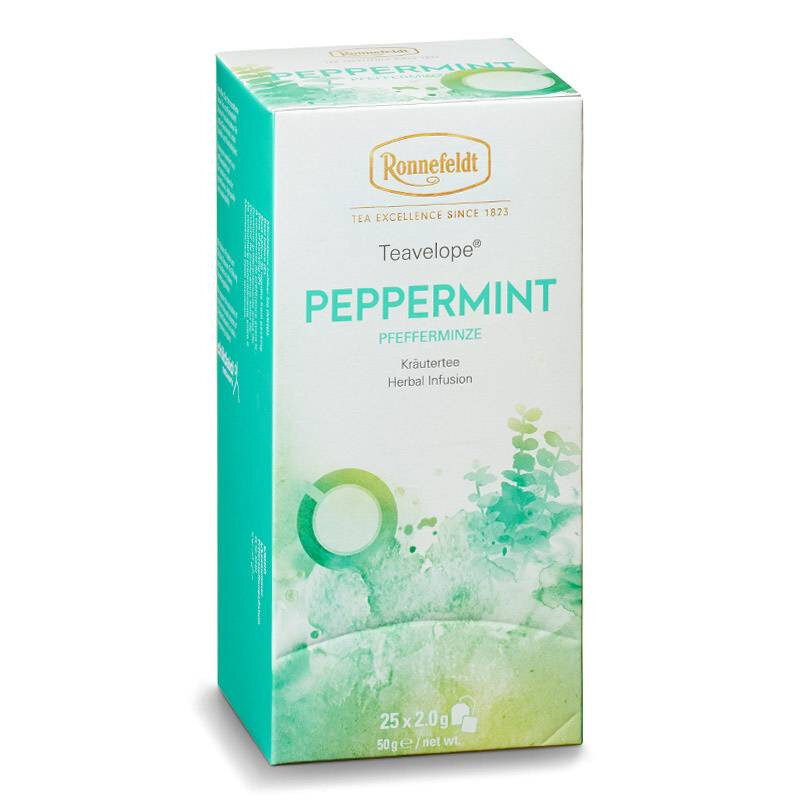 Чай Ronnefeldt Peppermint, мята, травяной, на чашку 25 пакетов