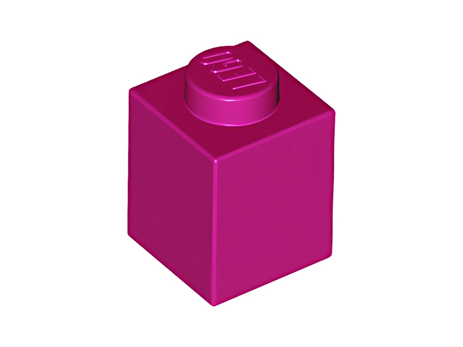 Деталь Lego Кубик Brick 1 x 1 3005 (30071, 35382) Magenta U