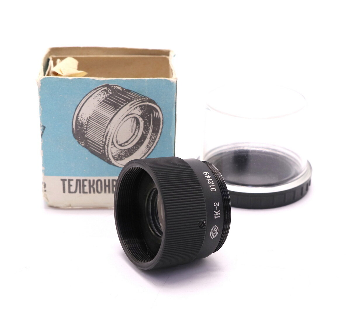 Советский телеконвертер Конвертер ТК-2 в упаковке