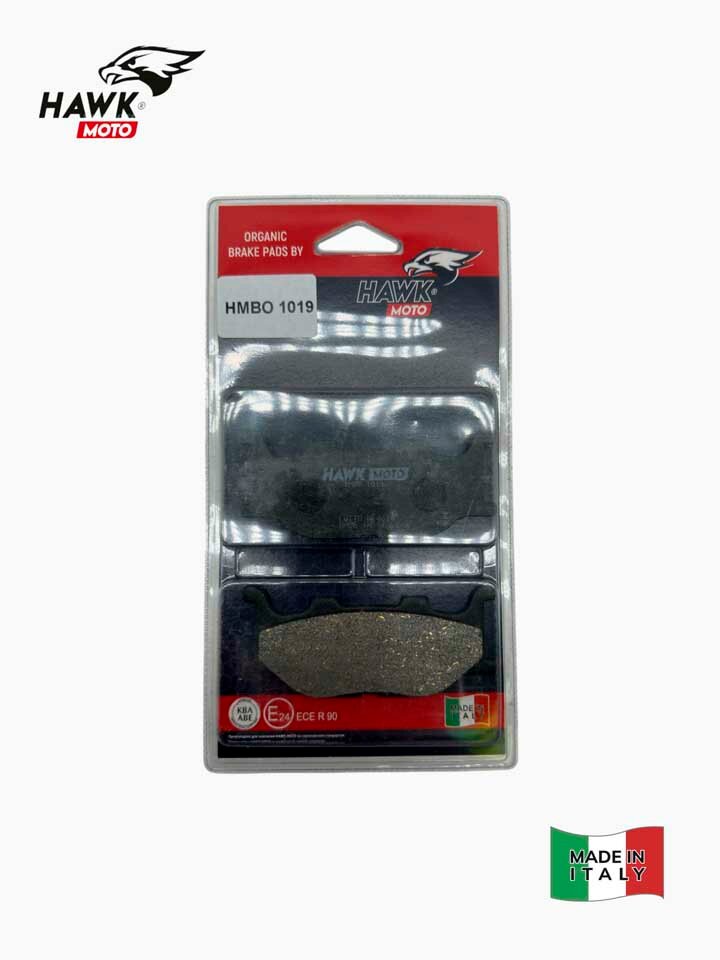 Колодки тормозные органические HMBO 1019 на мотоцикл YAMAHA