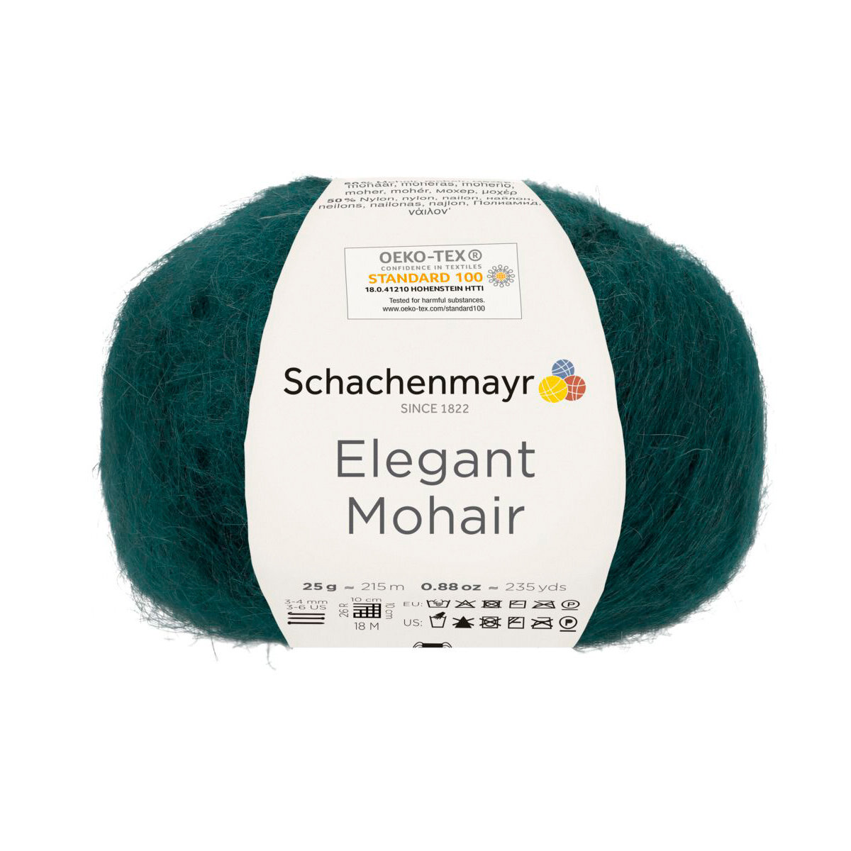 Elegant Mohair /Элегант Мохер/ пряжа Schachenmayr, MEZ, 9807003 (00069, petrol (петроль), бирюзовый)