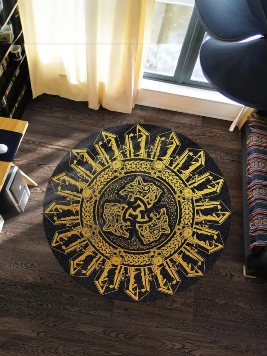 Ковер Волк 150 см