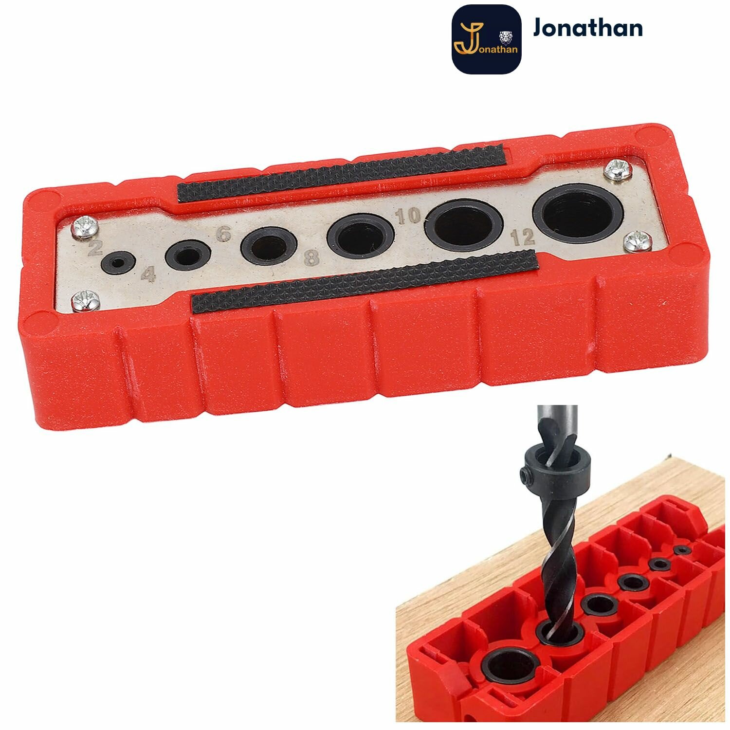 Ручная направляющая для сверла от 2 до 12 мм. Локатор для сверления по дереву. Направляющая для отверстий под дюбеля по дереву.