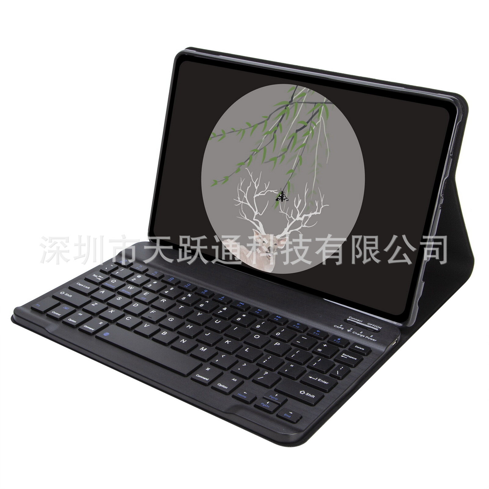 Чехол-клавиатура SM-T220, для Samsung Tab A7 Lite, кожаный, черный