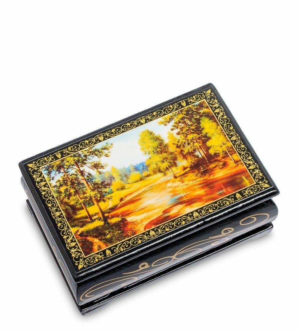 Шкатулка в технике декупаж (6х9х4)