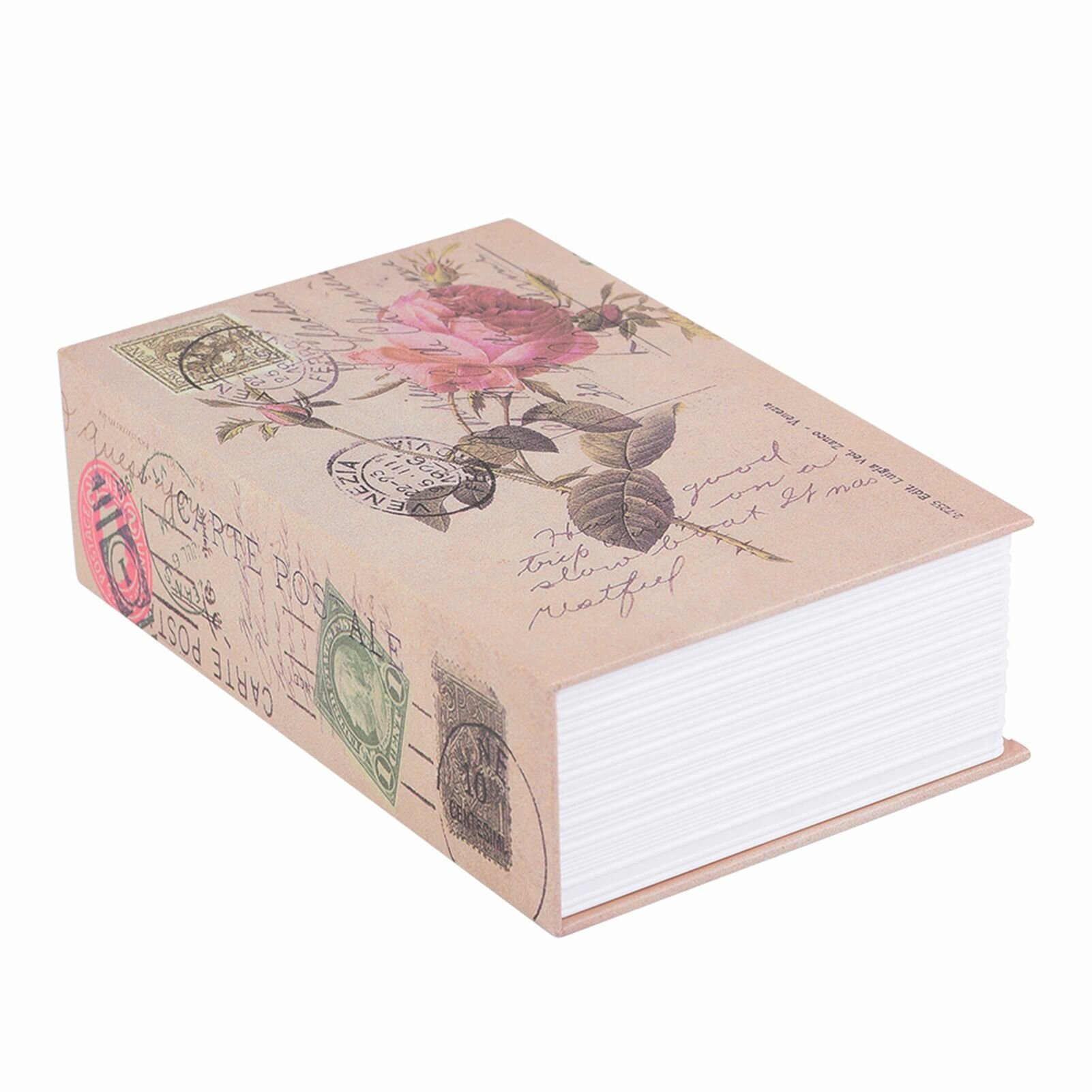 Сейф для книг с кодовым замком из розового золота для домашнего офиса для хранения ювелирных изделий, денег и ценностей с прочной металлической конструкцией
