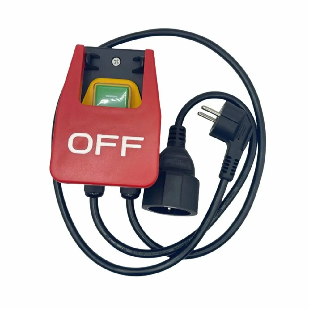 Однофазный переключатель включения/выключения 220 В, вилка европейского стандарта с нулевым напряжением KL