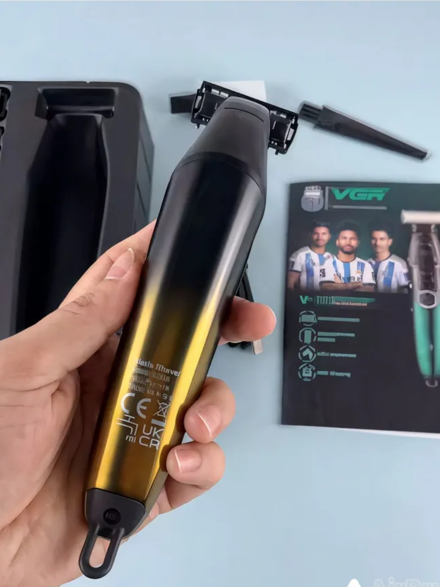 Триммер VGR V-339, для бороды, усов и тела, автономное питание, время работы 90 минут