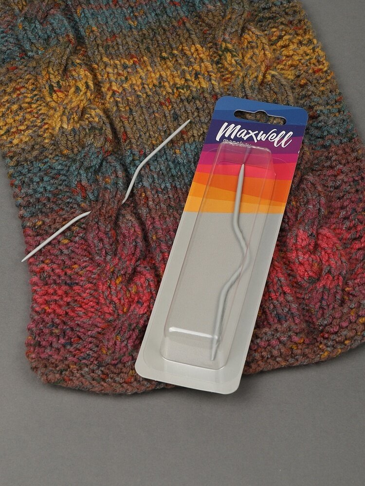 Спицы вспомогательные для кос Maxwell Accessories, 2х120 мм (TBY. СКТ-2)