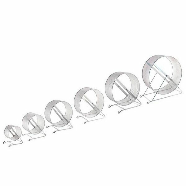 Колесо для грызунов Дарэлл диаметр 250 мм, металл, сетка