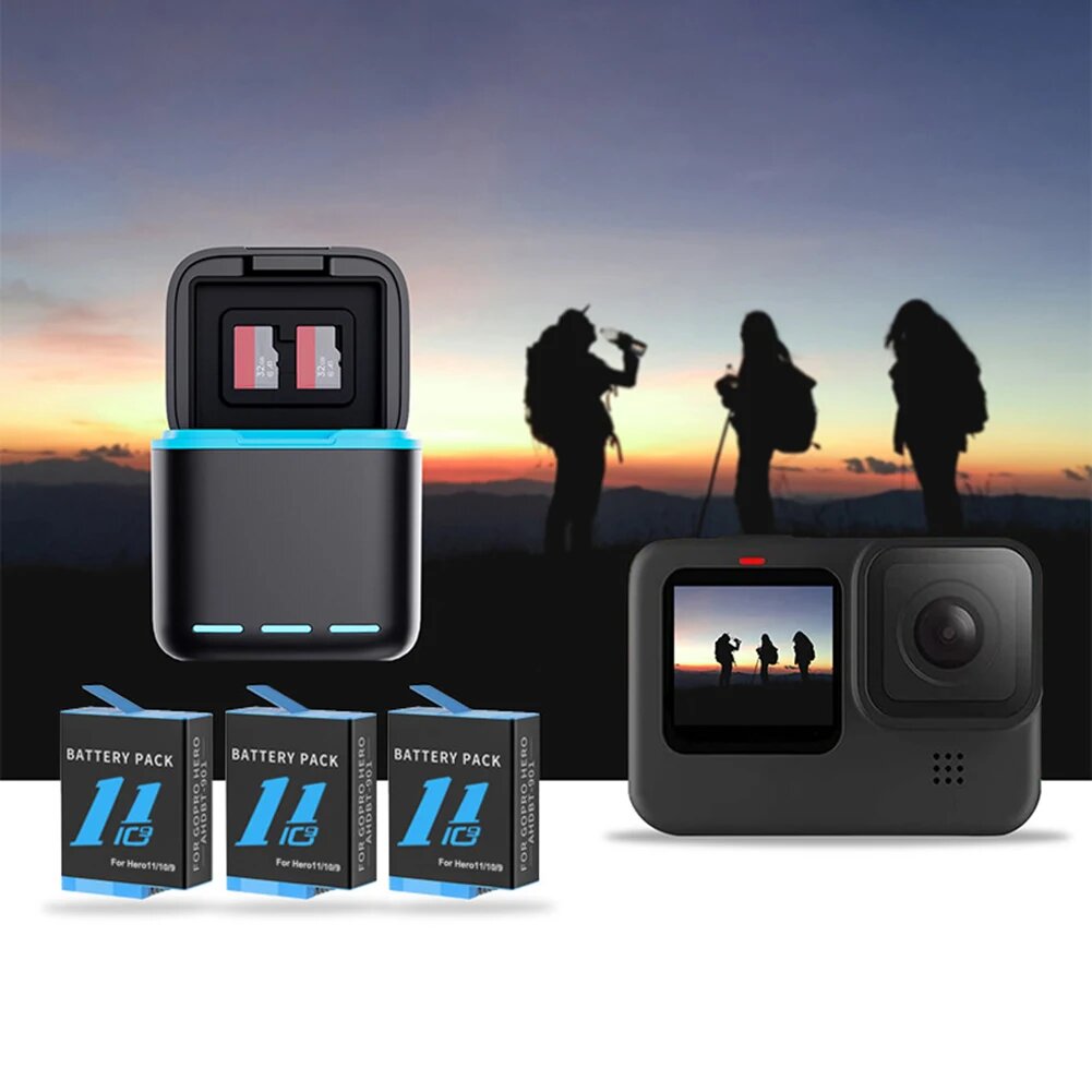 Зарядное устройство для GoPro Hero 12/11/10/9