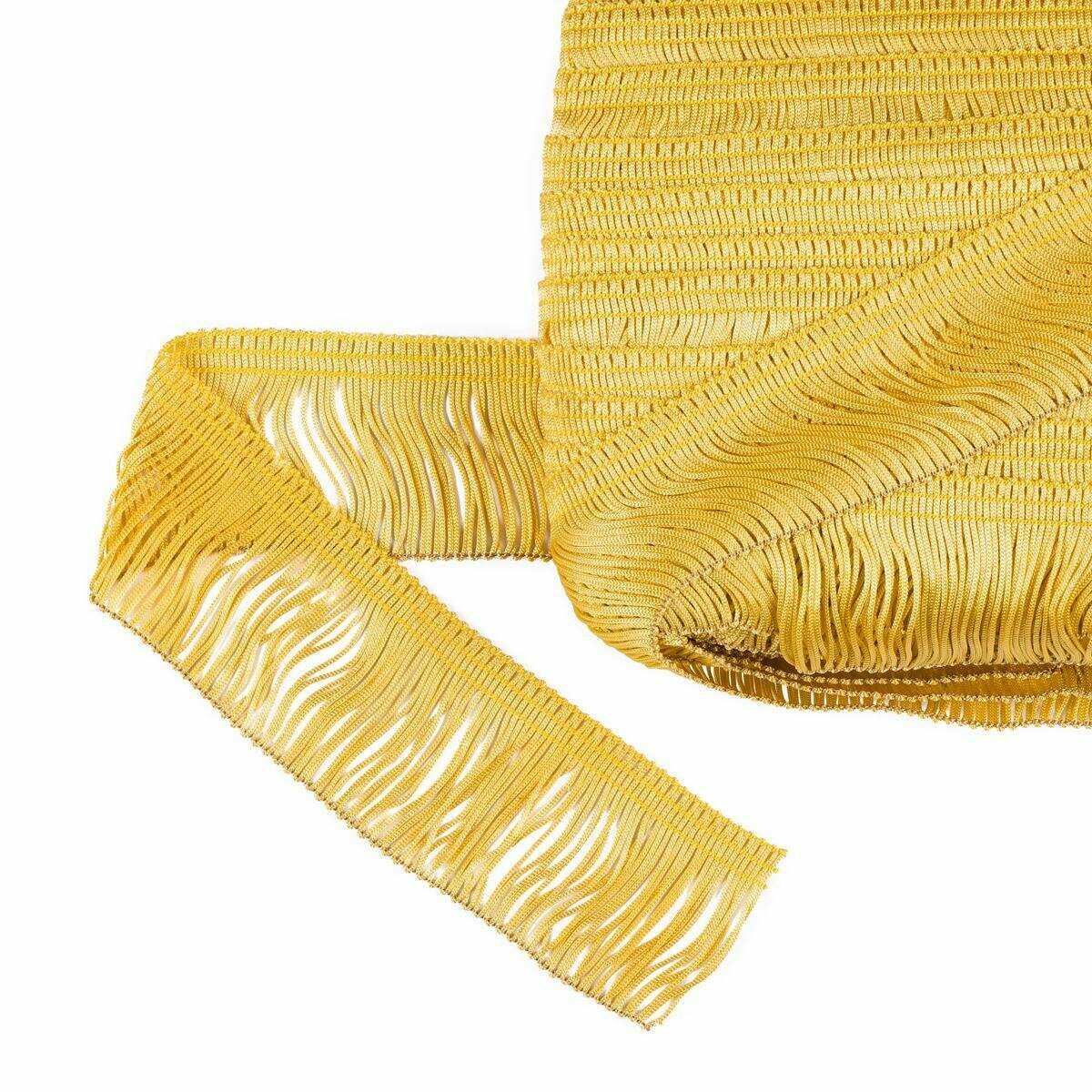 Бахрома Gamma 35 мм 110 25 м +- 2 м №025 т. розовый