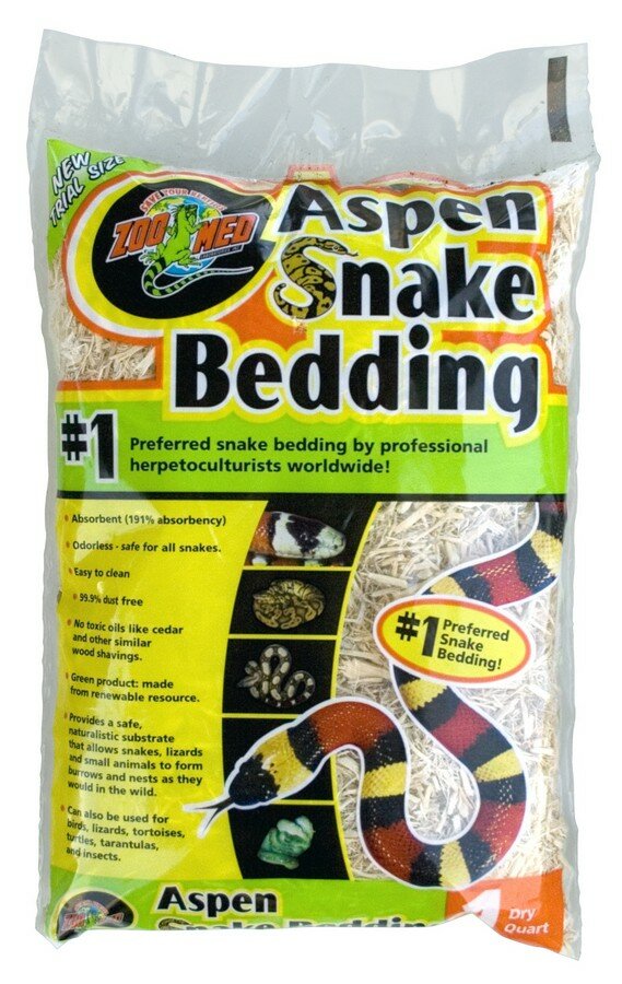 Субстрат для террариума ZooMed Aspen Snake Bedding 3,8л