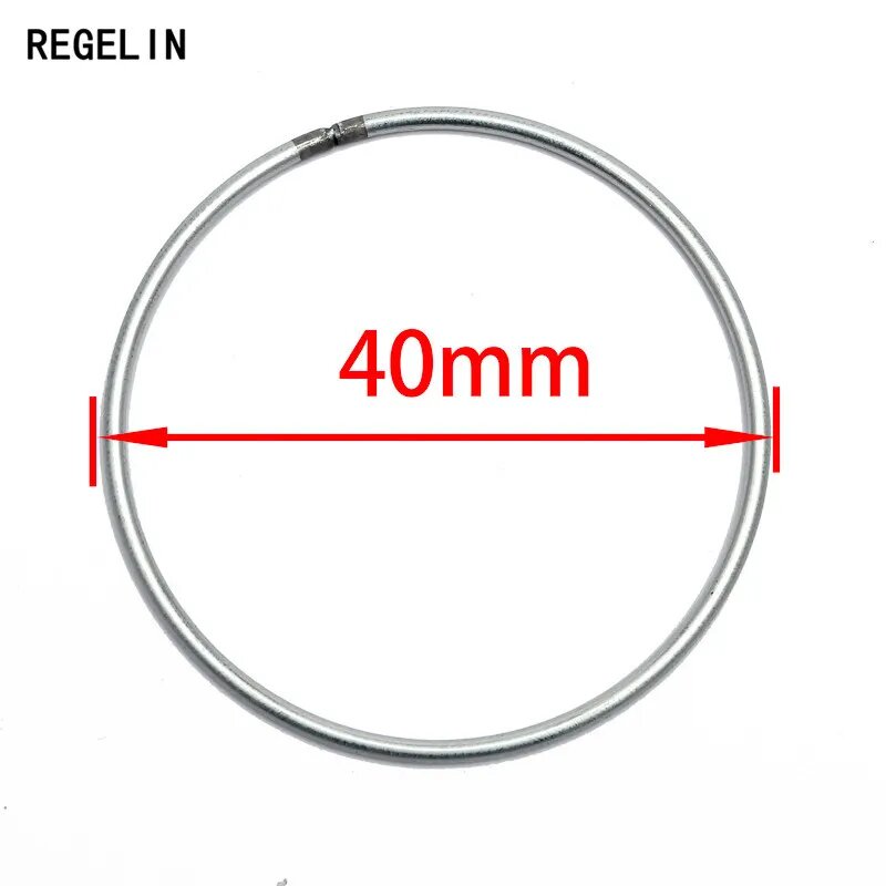 Металлические кольца для ловцов снов REGELIN, 10 шт. 40mm