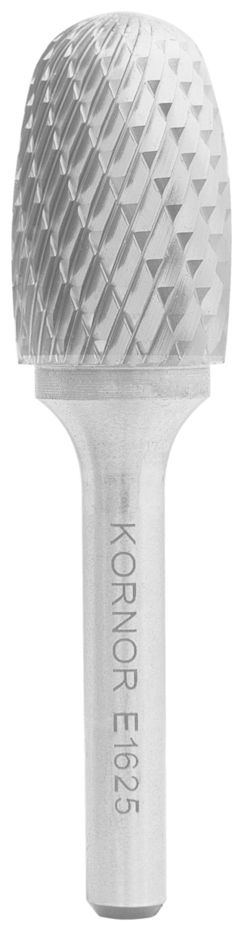 Борфреза Kornor овальная E0307BM03 насечка двойная