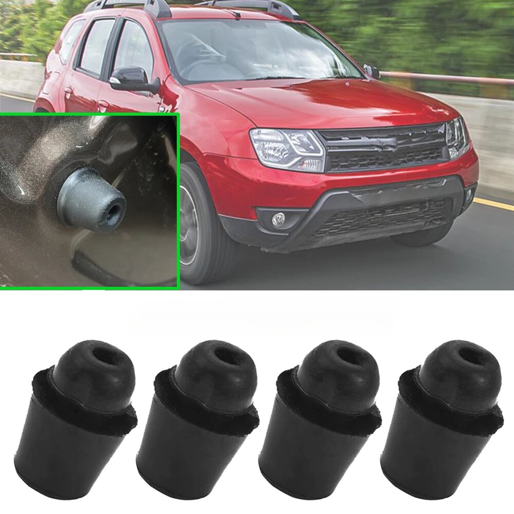 4x автоматический дверной бампер, буферная накладка багажника, резиновая накладка для Renault Duster 2009 2010 2011 2012 2013 2014 2015 2016 2017 2018