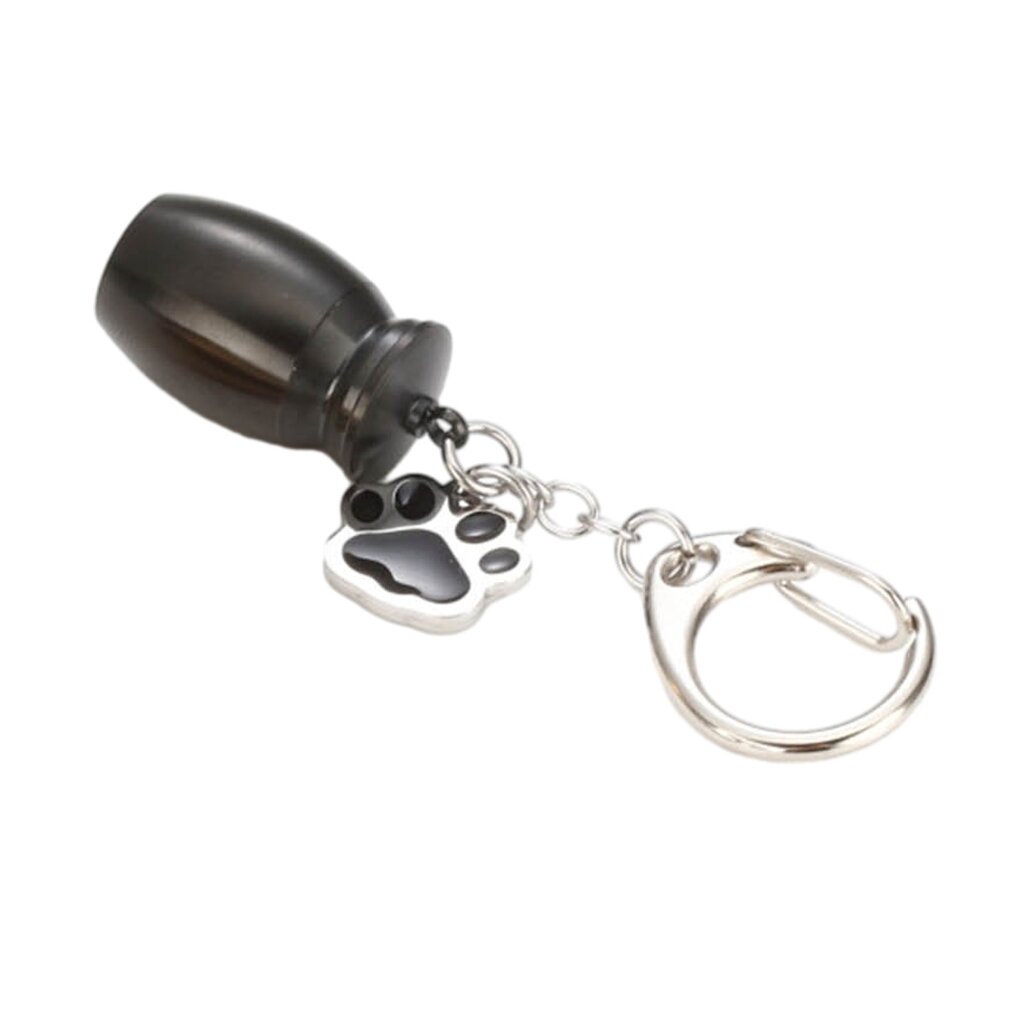 Кремационные украшения для праха кошек с отпечатком собачьей лапы для урн с прахом Брелки на память для домашних животных