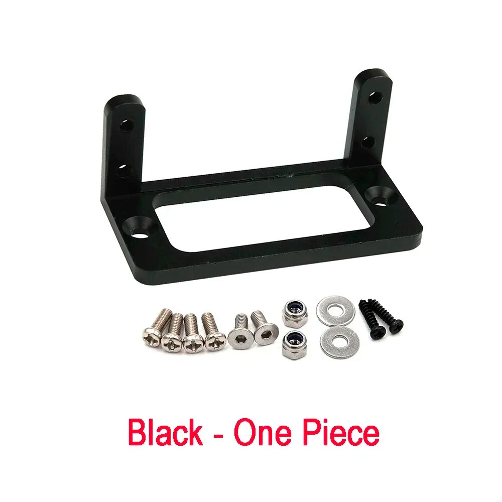 Крепление сервопривода MG995 из алюминия Черный, Black