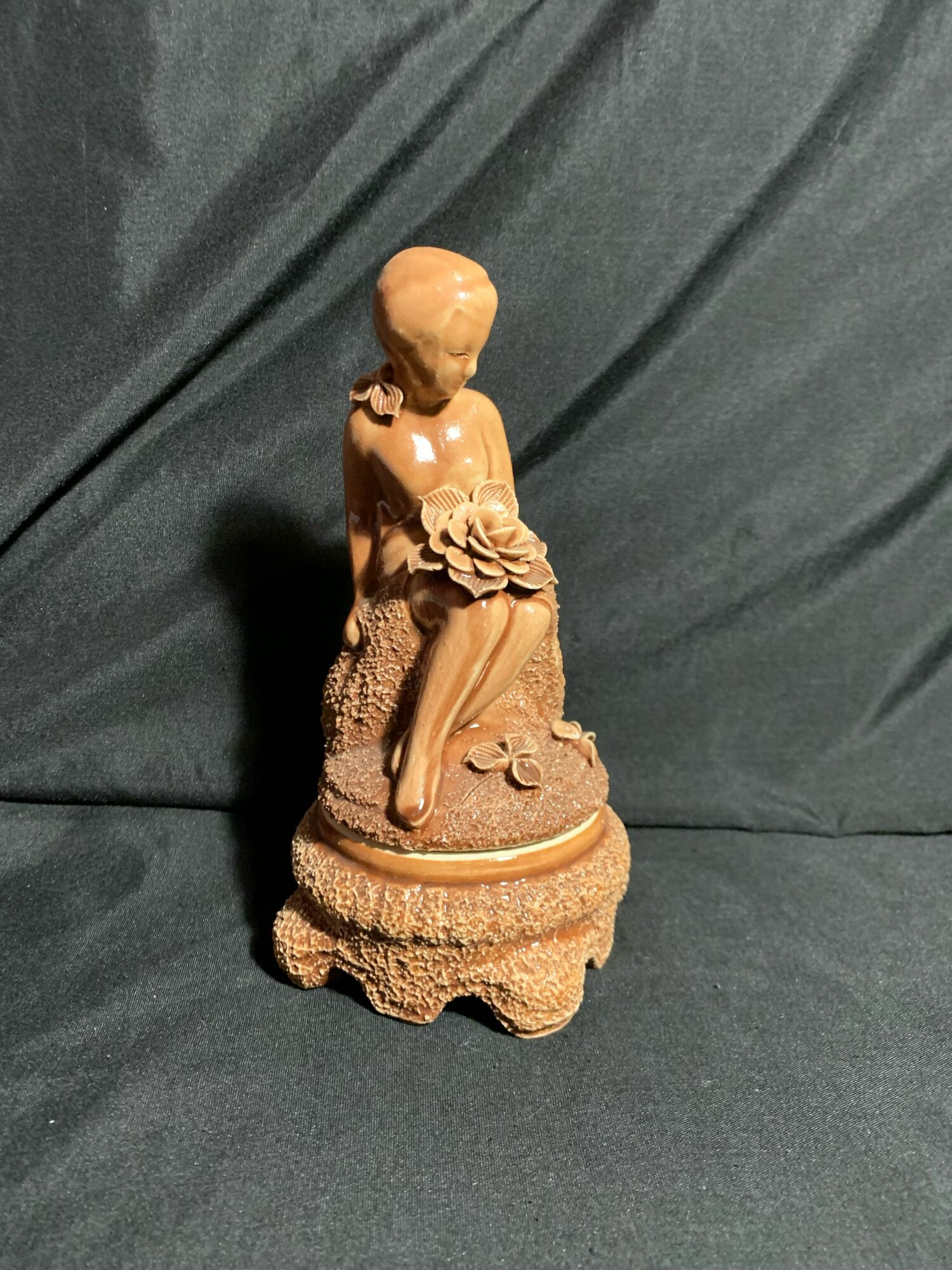 Керамическая шкатулка (авторская)