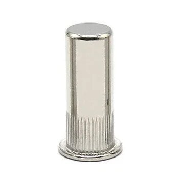 20 шт. глухие заклепочные гайки LiDOMU из нержавеющей стали M3-M12 M6, Flat Knurled